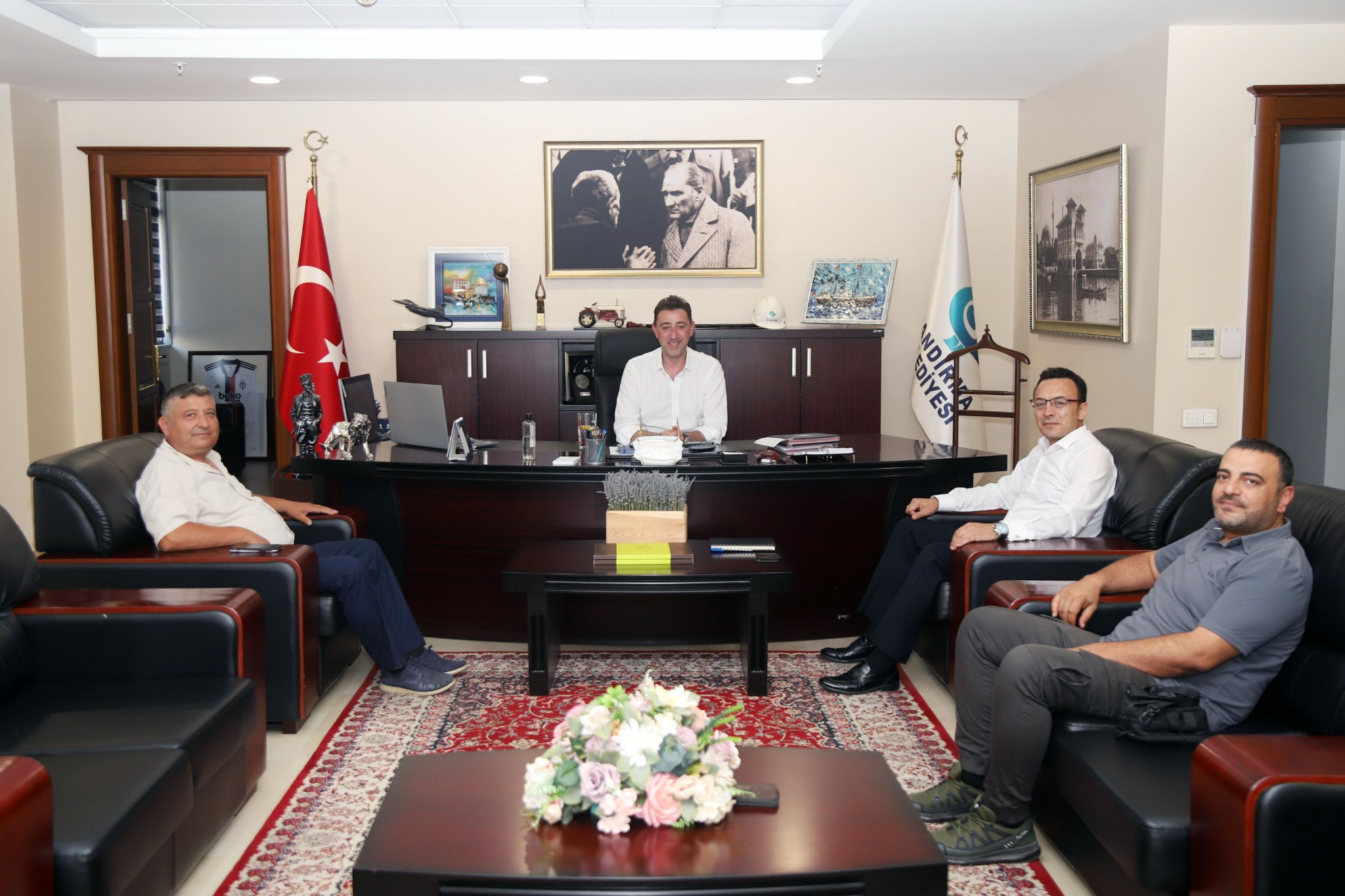Başkan Tolga Tosun’un Yoğun Gündemi | Bandirma.com.tr